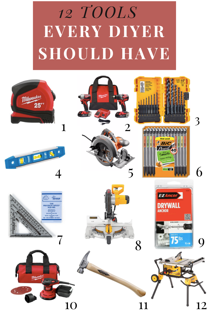 12 Tools for every DIY project - Blog Item - Lund Haus Studio