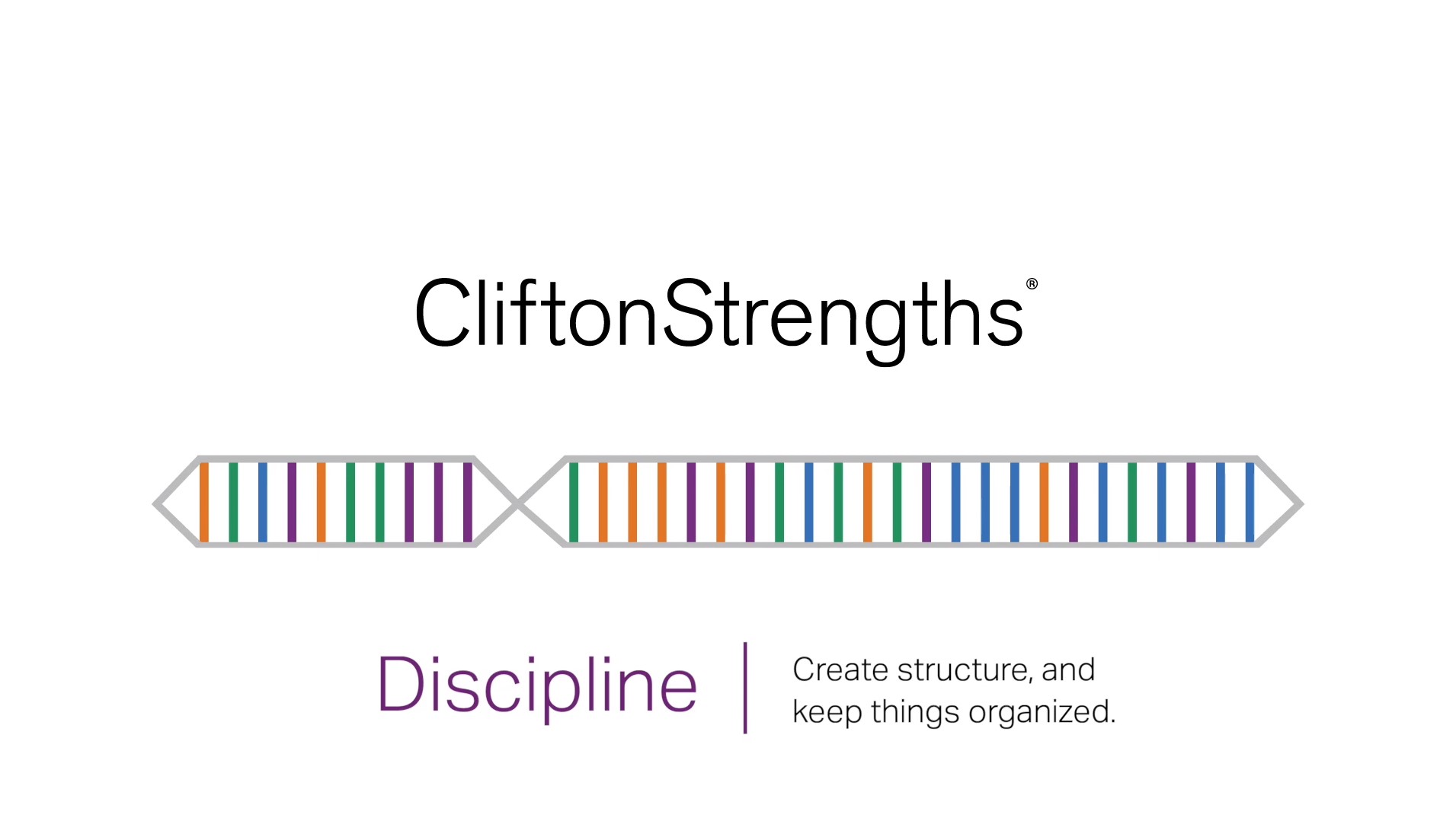 Discipline | Clifton Strengths Theme Definition - Resources - The ...