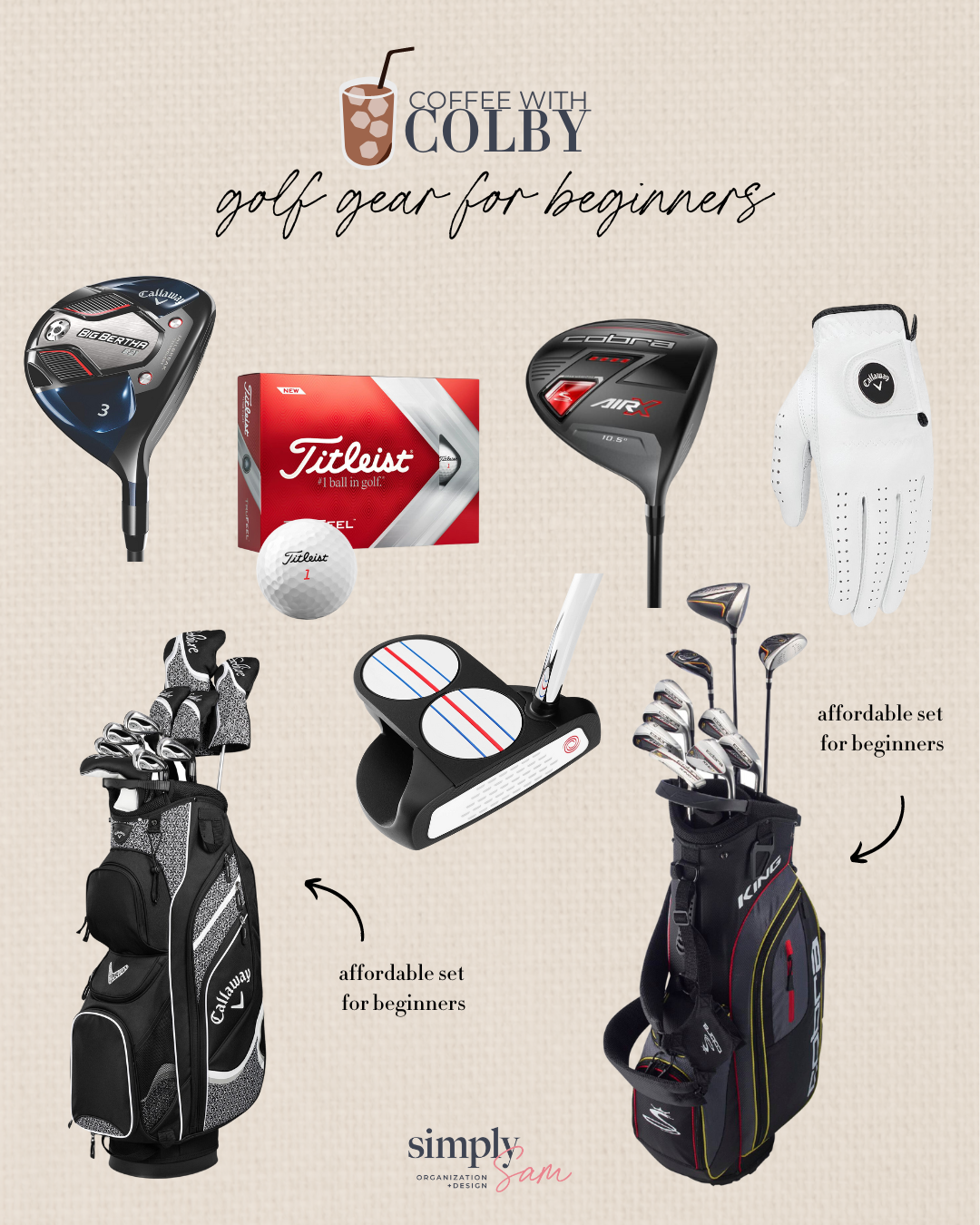 Coffee with Colby: Tips for Beginners Wanting to Try Golf - Blog Item ...