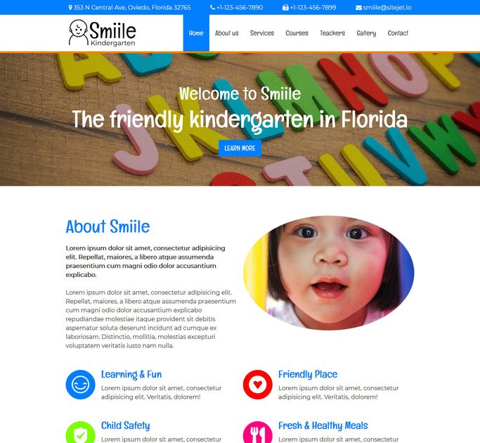 Smiile - Safe Learning Enviornment for Your Kids