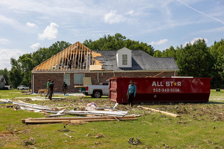 Affordable Storm Cleanup Services - Top Dumpster Rentals NC - Fair Prices!