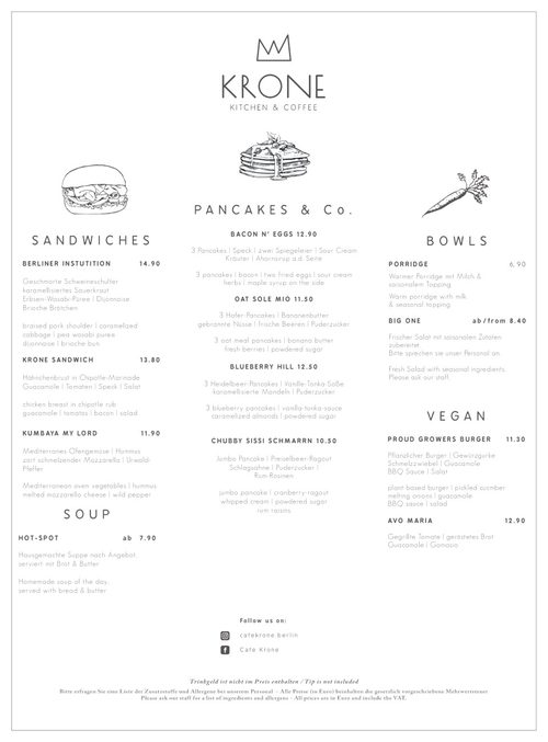 KRONE - kitchen & coffee in Berlin