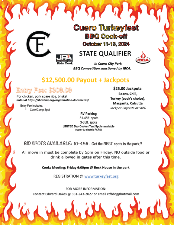 BBQ Fall Cook Off - Cuero Turkeyfest
