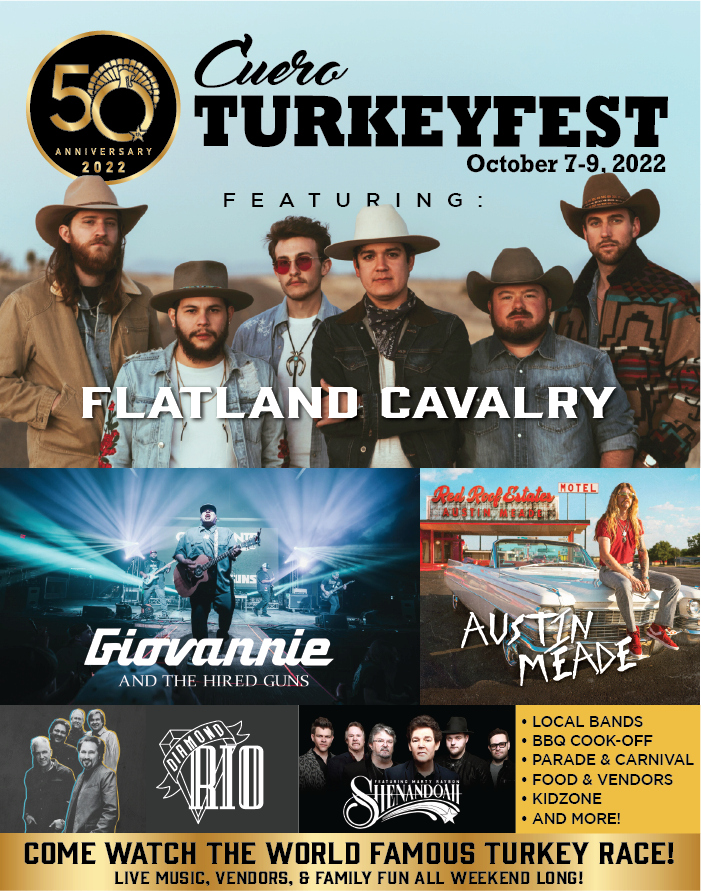 Cuero Turkeyfest - Home of Ruby Begonia